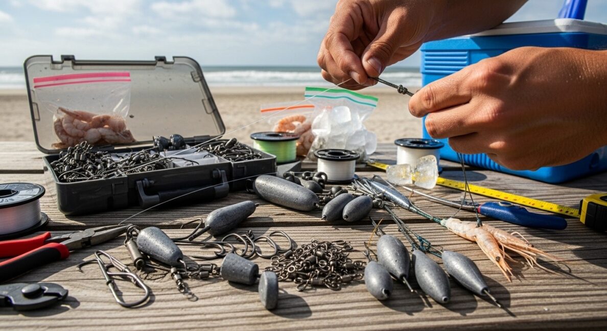 How to Set Up Surf Fishing Rigs for Maximum Casting Distance - The Fuzz ...